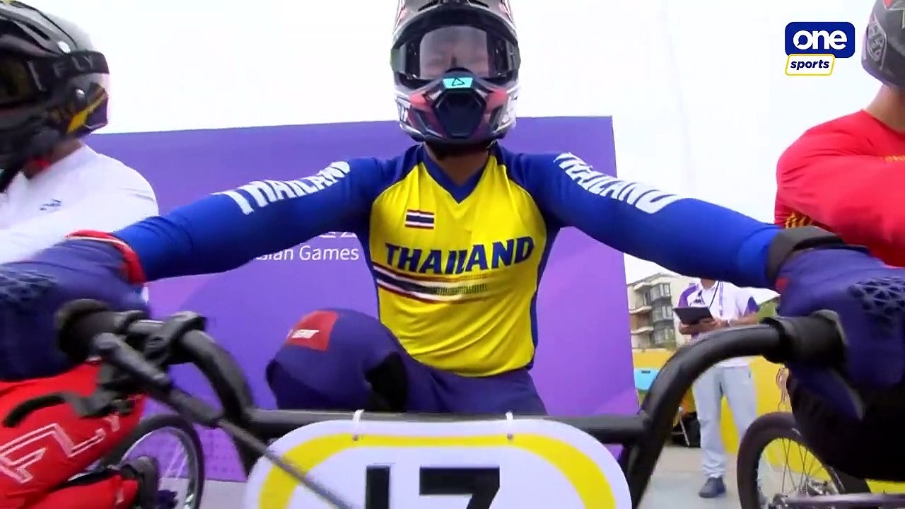 Patrick Coo wins bronze in men’s BMX cycling in Asian Games - video ...