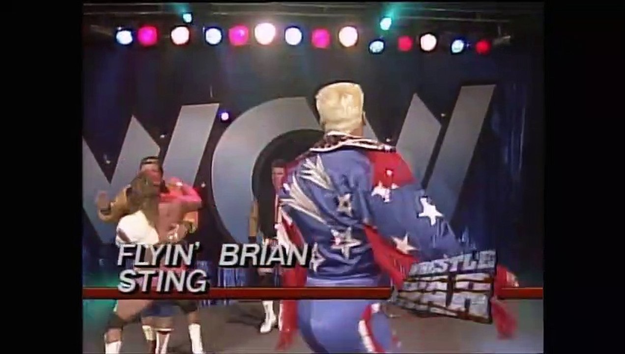 Ric Flair, Sid Vicious, Barry Windham, And Larry Zbyszko vs. Sting ...