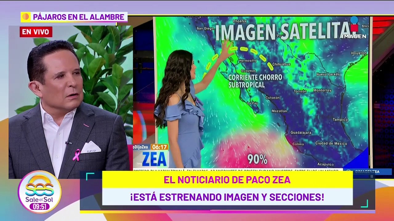 Paco Zea ESTRENA imagen en el Noticiero a las 6:00 am - Vídeo Dailymotion