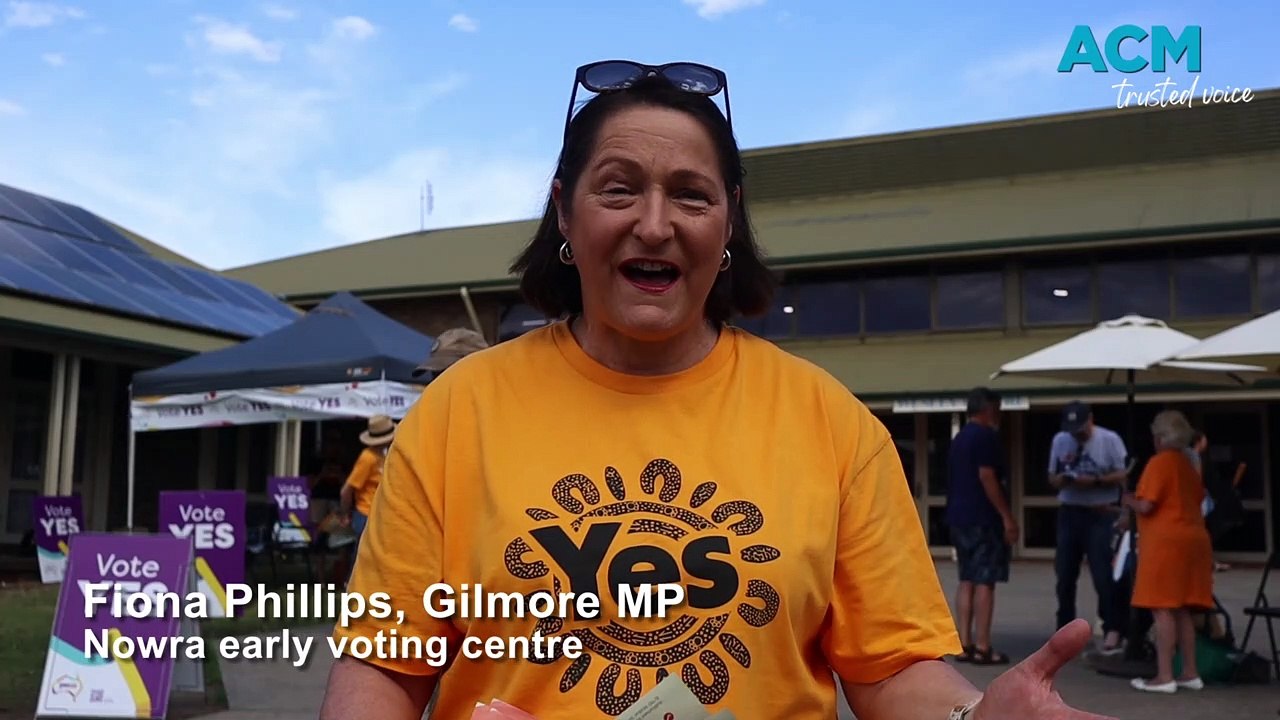 Fiona Phillips Gilmore MP, pre-poll Voice Referendum - video Dailymotion