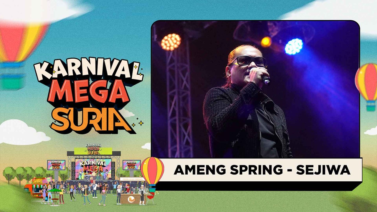 Ameng Spring - Sejiwa (LIVE) | Konsert Karnival Mega SURIA - video ...