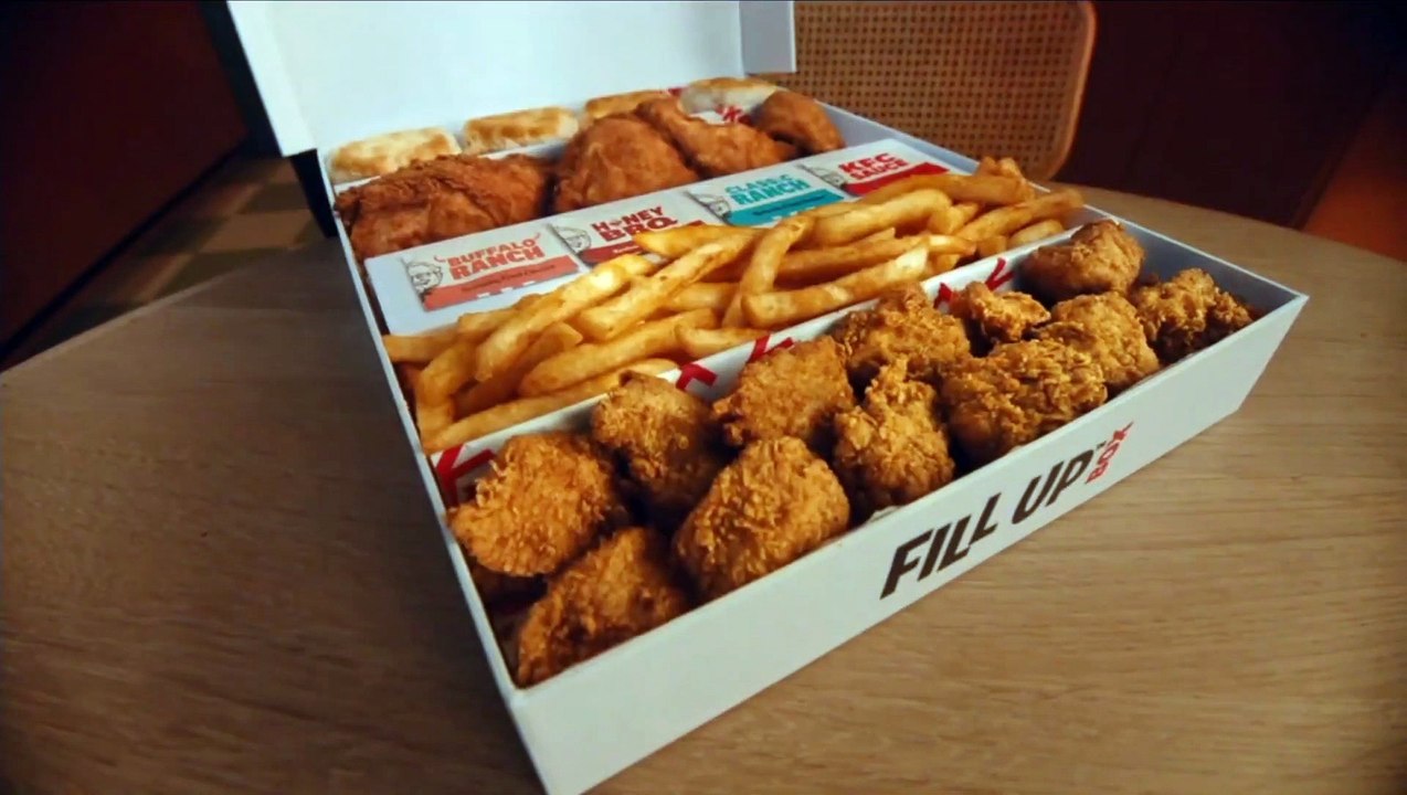 KFC Commercial 2023 - (USA) • $20 Fill Up Box - video Dailymotion