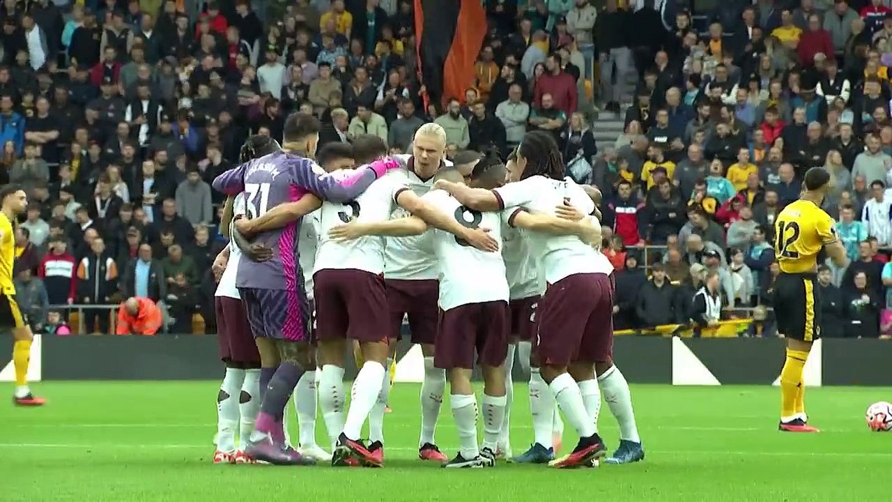 EXTENDED HIGHLIGHTS _ Wolves 2-1 Man City _ Stunning Alvarez free kick ...