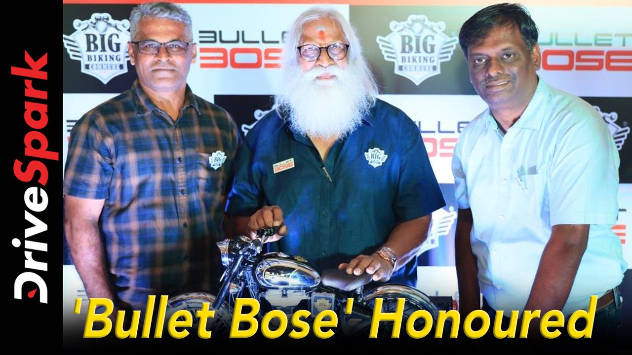 Big Biking Commune Honours 'Bullet Bose' With Lifetime Achievement ...