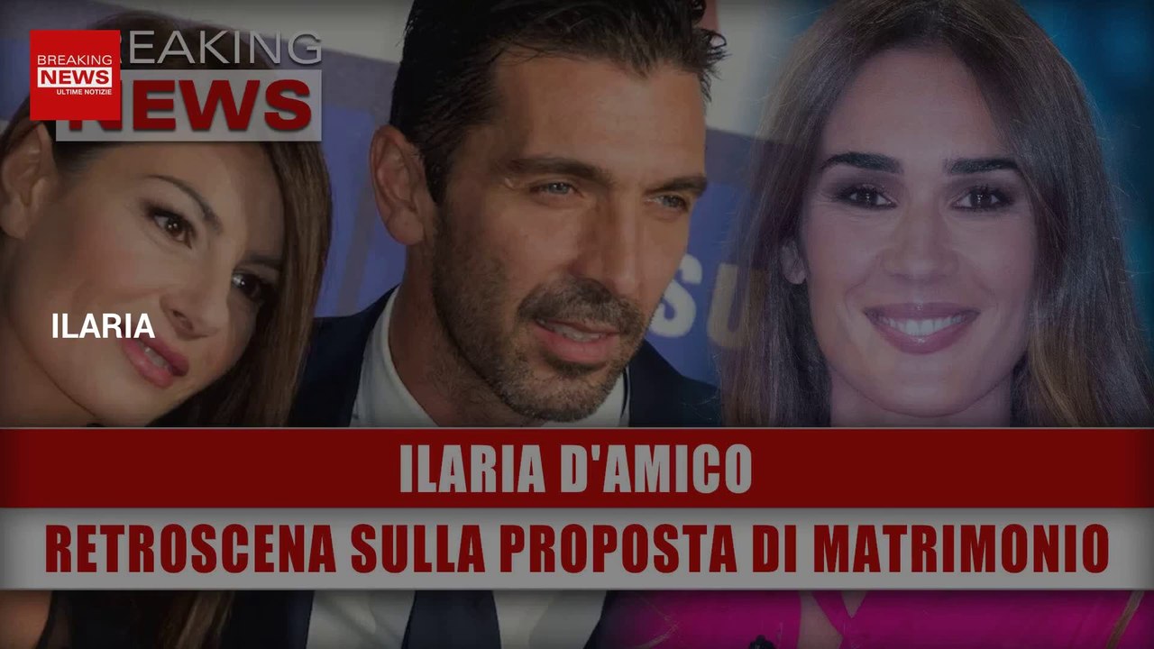 Ilaria D'Amico: Retroscena Sulla Proposta Di Matrimonio! - Video Dailymotion