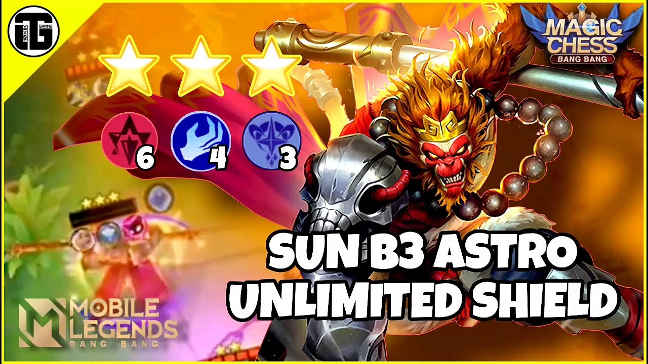 SUN BINTANG 3 ASTRO UNLIMITED SHIELD MAGIC CHESS Mobile Legends: Bang ...