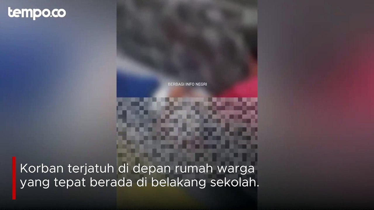 Anak SMP di Cengkareng Jatuh dari Lantai 4 Sekolahnya, Polisi Masih Selidiki - video Dailymotion