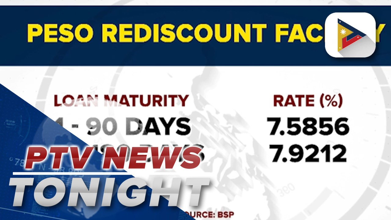 BSP rediscount rate effective Oct. 10 - video Dailymotion