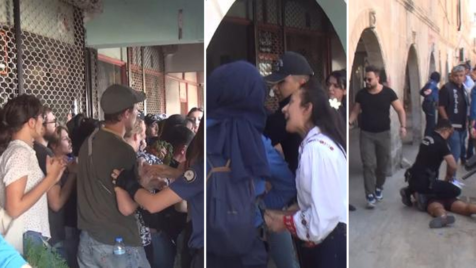 Şanlıurfa'da TSK'nın hava harekatını protesto eden gruba müdahale: 40 ...