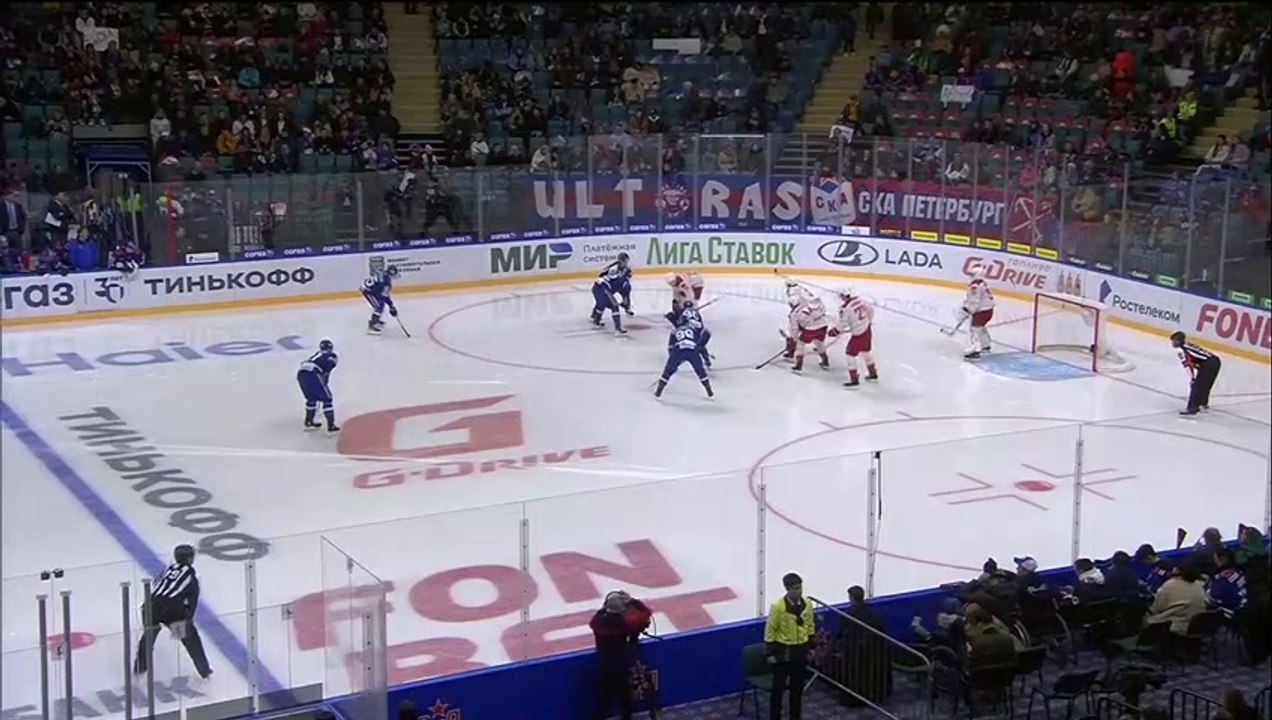 KHL - SKA Saint Petersburg - Kunlun Red Star Beijing - 09.10.2023 - Period 2 - Video Dailymotion