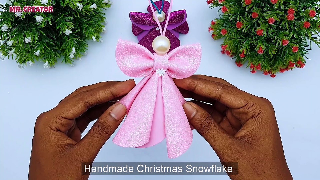 DIY Amazing Christmas Angel Making Ideas | Christmas Tree Ornaments ...