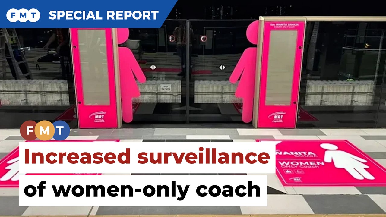 Surveillance of ‘women-only’ MRT coaches to be ramped up - video Dailymotion