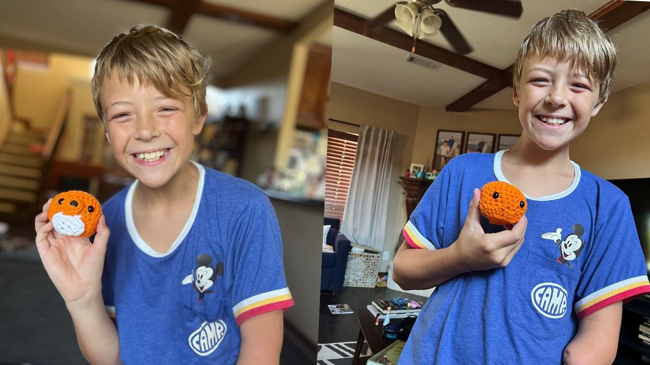 Determined Boy With One Arm Teaches Himself How To Crochet | Happily TV ...