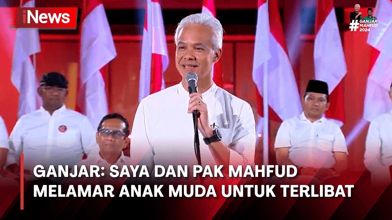 Ajak Generasi Muda Dukung Ganjar-Mahfud, Ganjar: Saya dan Pak Mahfud ...