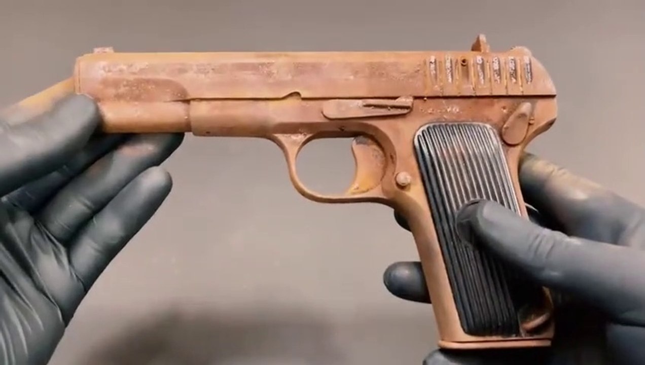 Gun_Restoration_-_Rusted_Pistol_Restoration(480p) - video Dailymotion