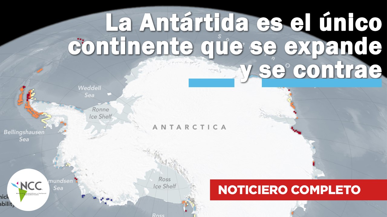 La Antártida es el único continente que se expande y se contrae | 594 ...