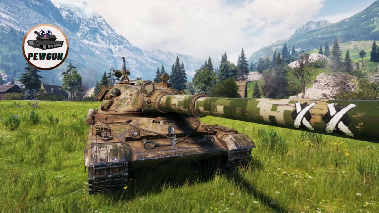 [ wot ] 60TP LEWANDOWSKIEGO 堅韌防禦，無敵火力！ | 4 kills 11k dmg | world of ...