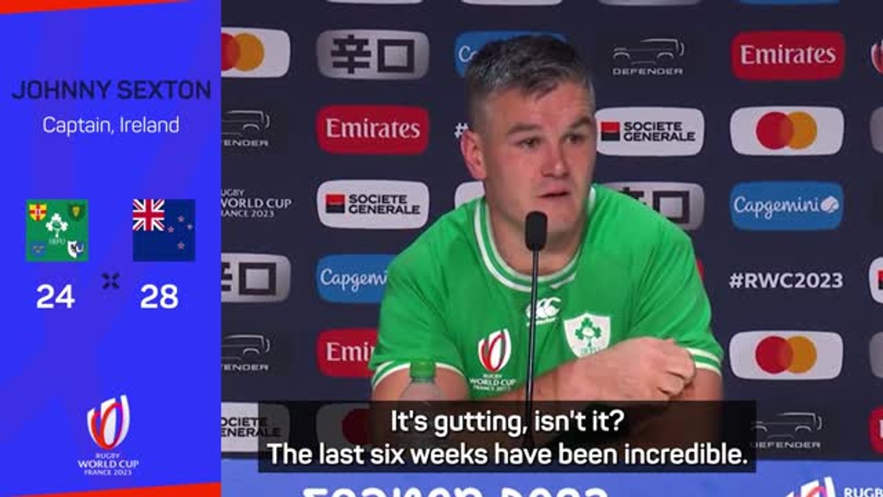 Sexton bids emotional farewell after quarter-final defeat to New ...