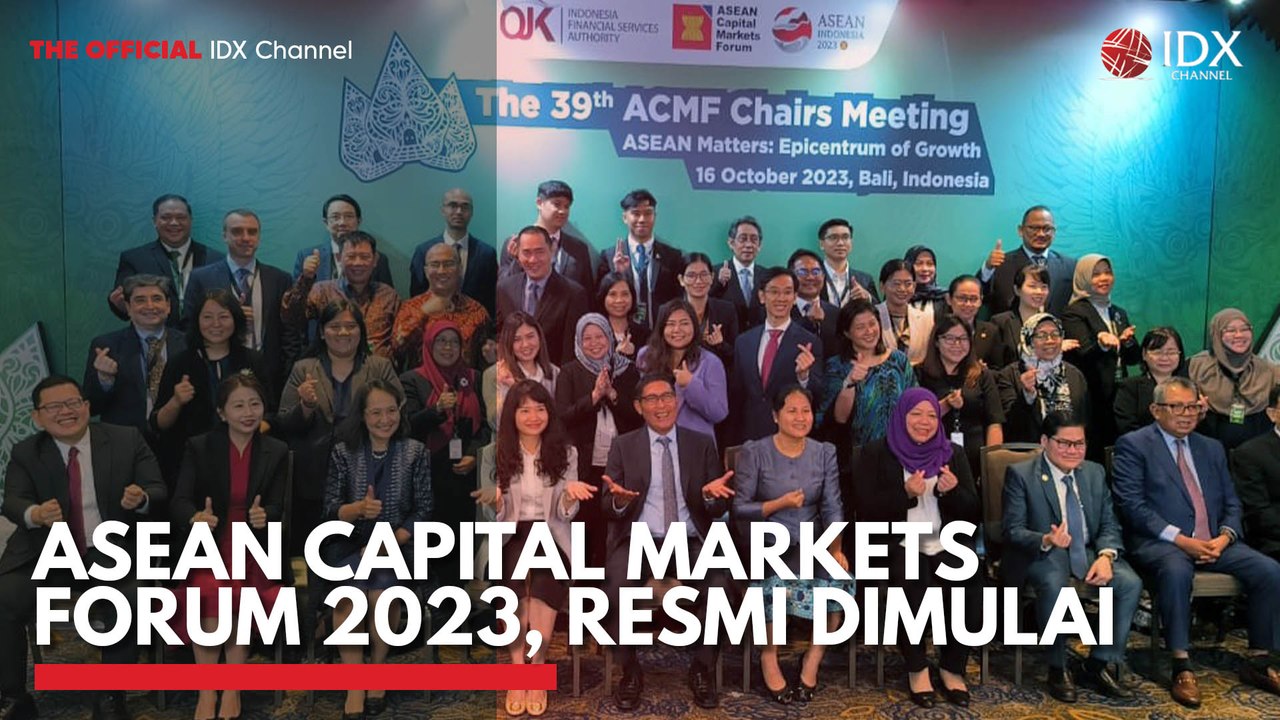ASEAN Capital Markets Forum 2023, Resmi Dimulai - video Dailymotion