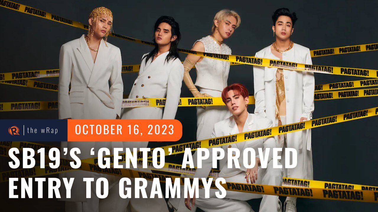 SB19’s ‘GENTO’ now an approved entry to 66th Grammy Awards - video ...
