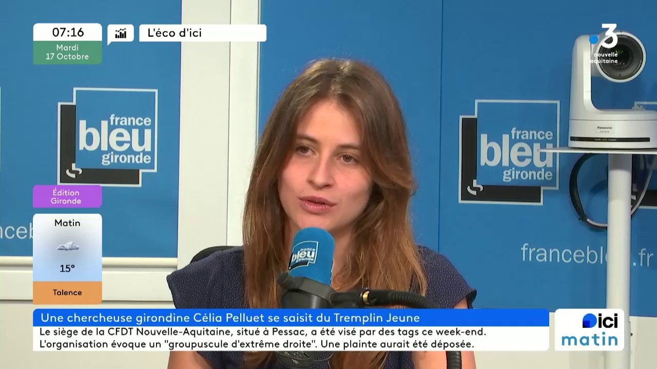 Célia Pelluet, chercheuse à l'université de Bordeaux - Vidéo Dailymotion