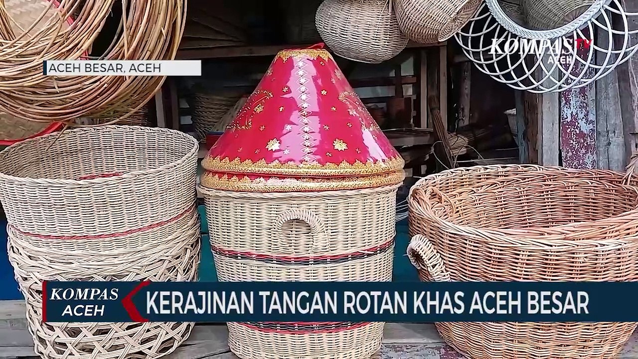 Kerajinan Tangan Rotan Khas Aceh Besar - Video Dailymotion