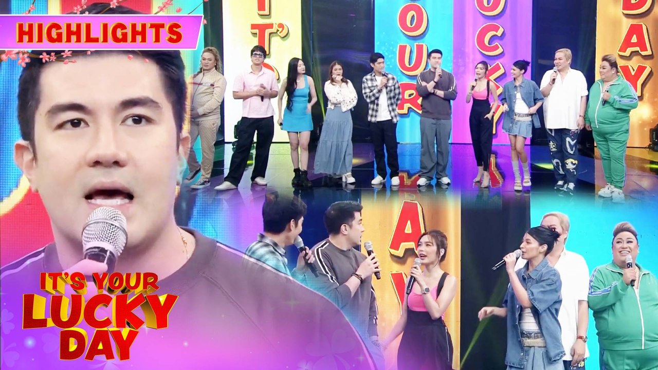 Luis asks the Lucky Stars about their motto in life | It's Your Lucky ...