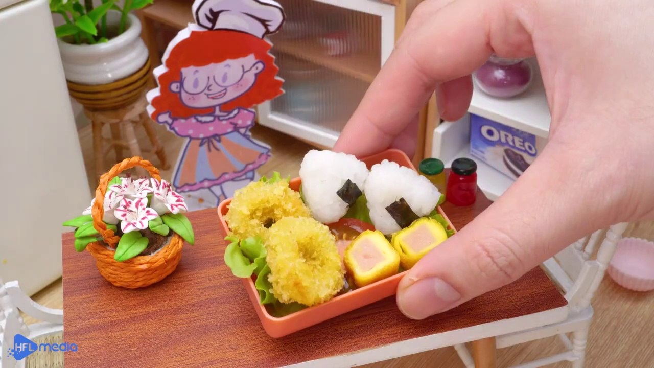 Perfect Miniature Japanese Bento Lunch Box Recipe | ASMR Japanese Food ...