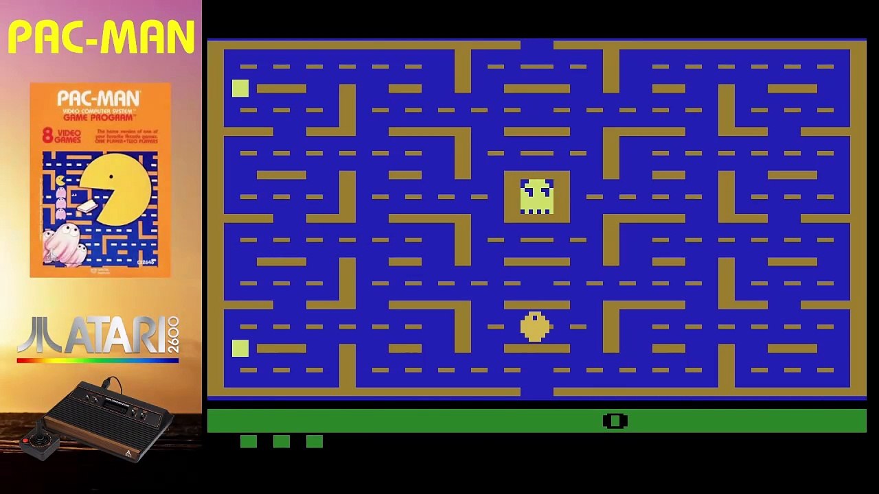 Pac-Man (Atari 2600) - video Dailymotion