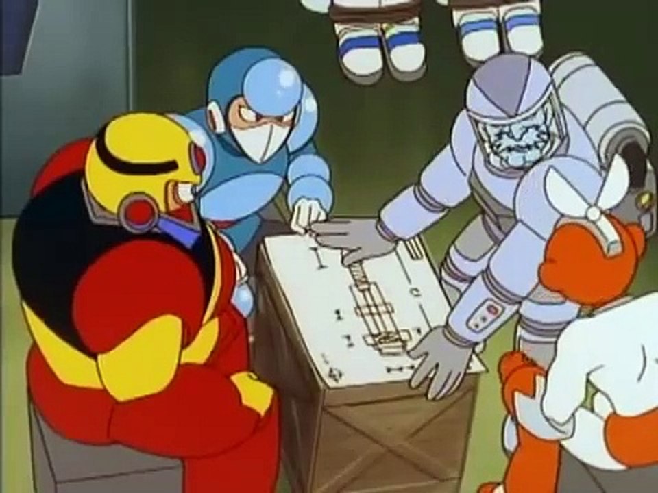 Mega Man #06 Mega Man in the Moon, science fiction superhero animation ...