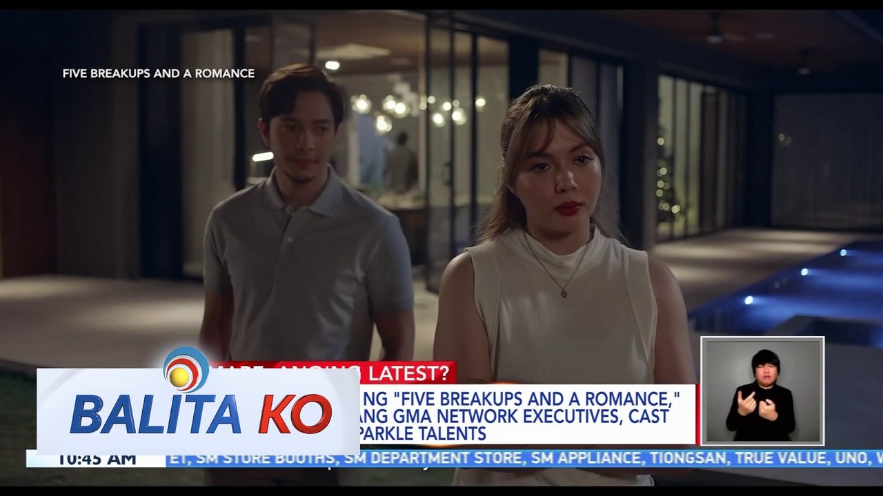 Block screening ng "Five Breakups and a Romance," dinaluhan ng ilang GMA Network executives ...