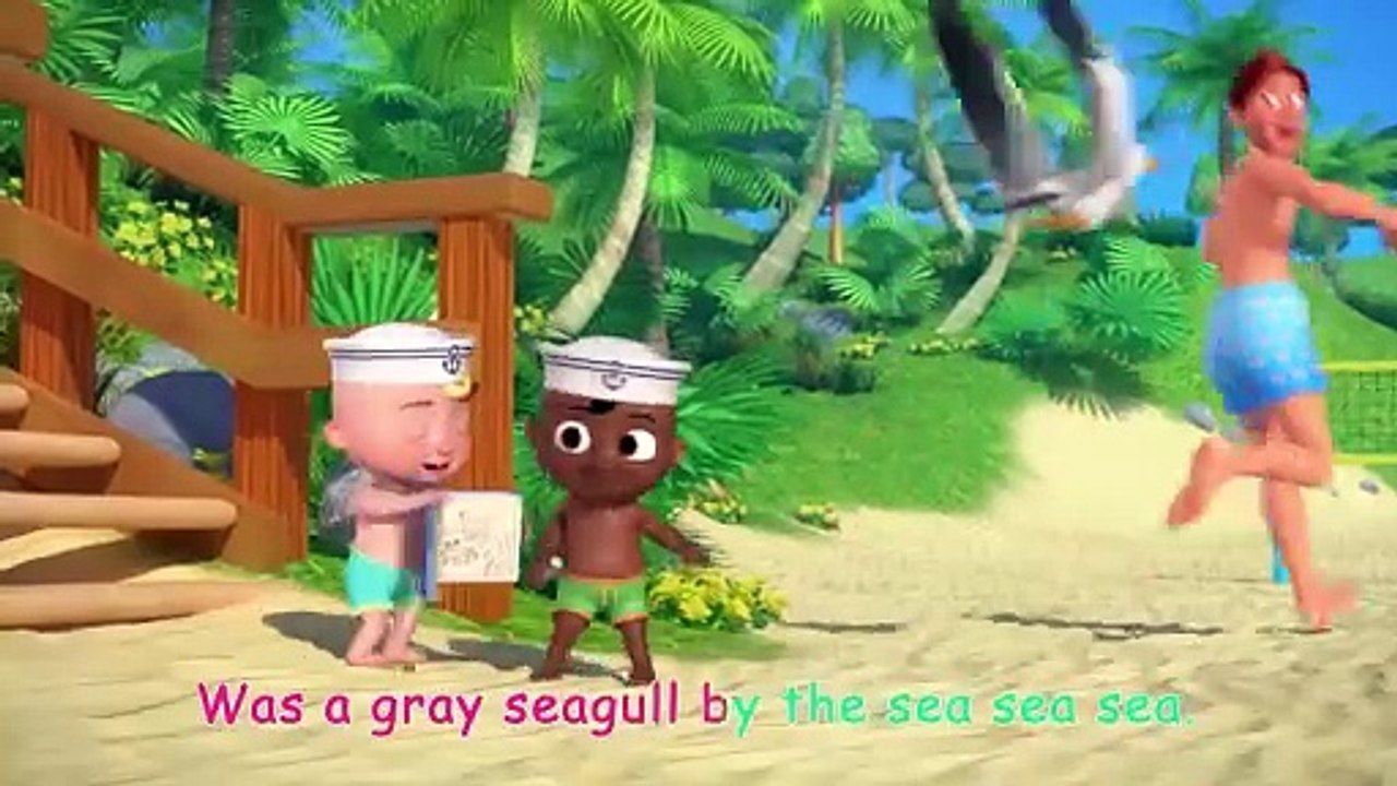 Playdate at the Beach Song The Sailor Went to Sea CoComelon Nursery ...
