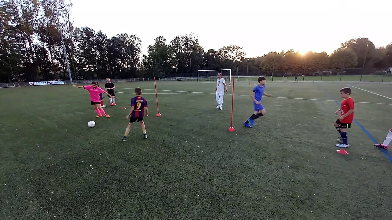 Entraînement U13 - Vidéo Dailymotion