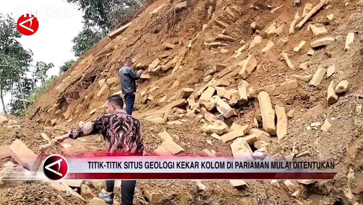 Titik-titik Situs Geologi Kekar Kolom di Pariaman Mulai Ditentukan ...