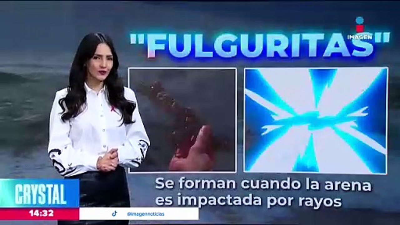 "Fulguritas": piedras formadas por los rayos en la arena - Vídeo ...