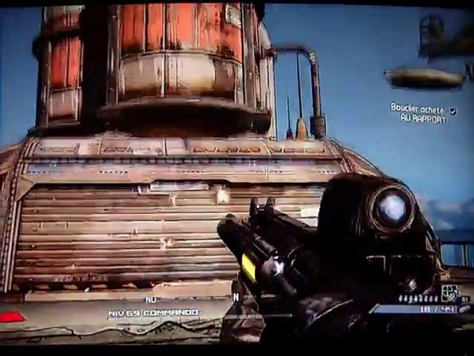 BORDERLANDS 1 - ARMES : SG900 Friendly Fire / TORGUE (lvl 68) [X2 Feu ...