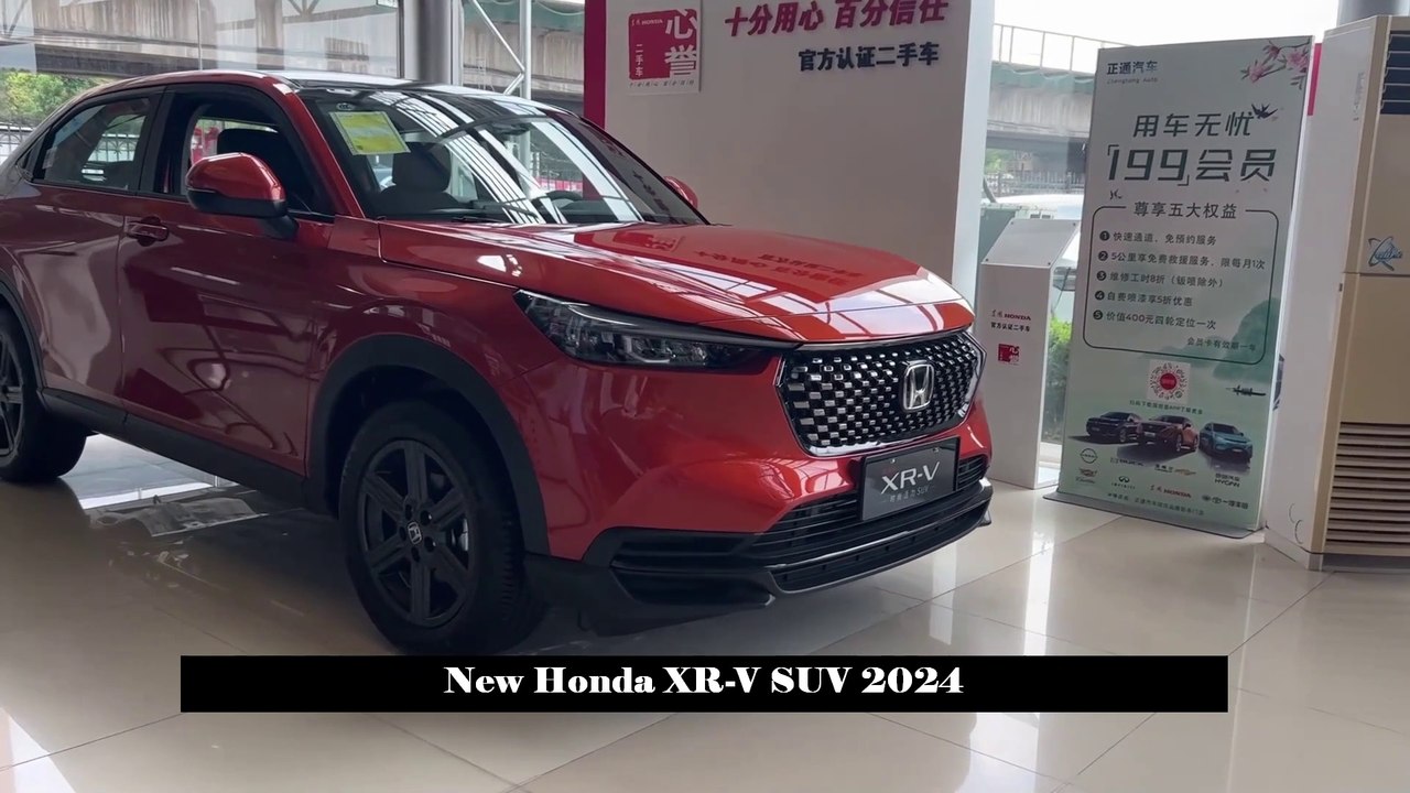 New Honda XR-V SUV 2024 - Dailymotion Video