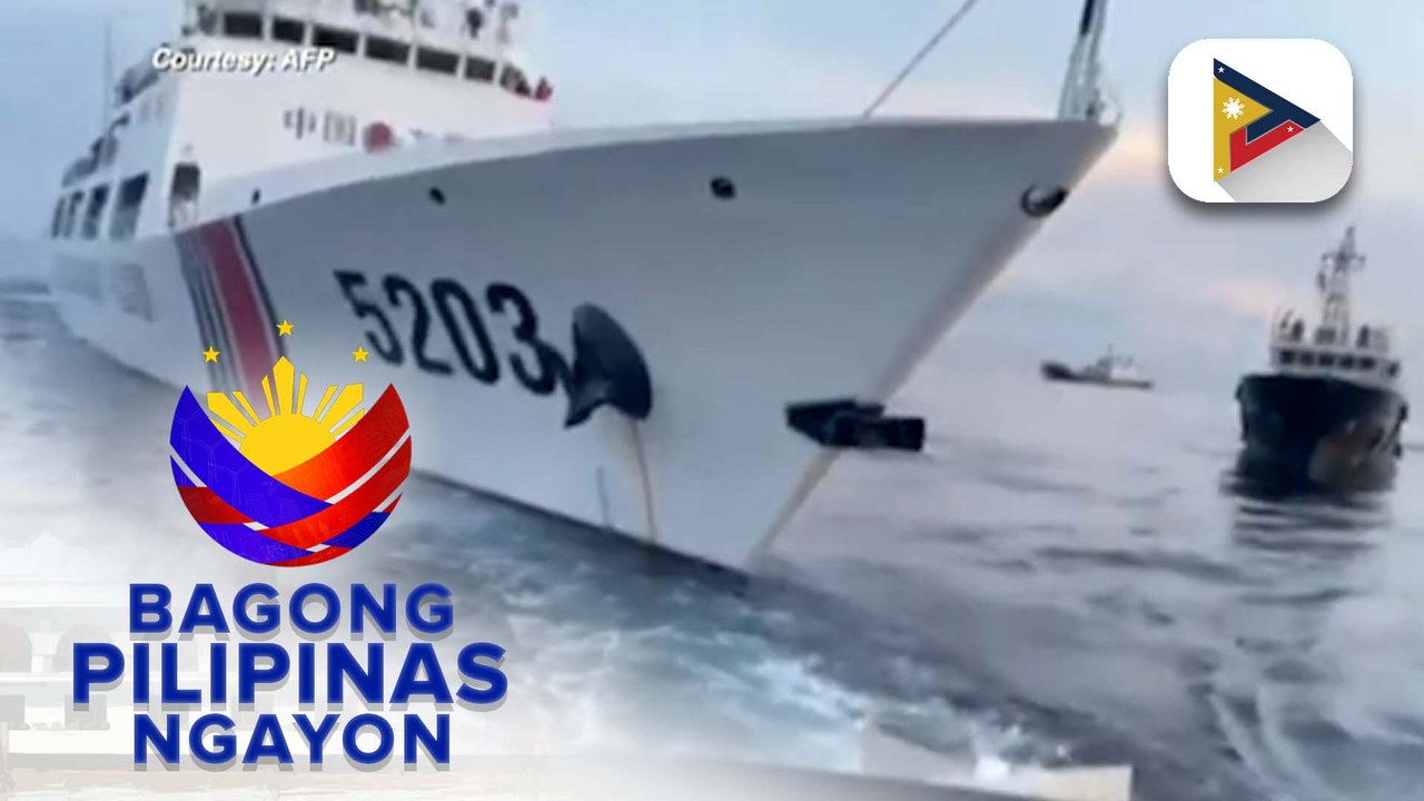 2 barko ng Pilipinas, binangga ng China sa West PH Sea - video Dailymotion