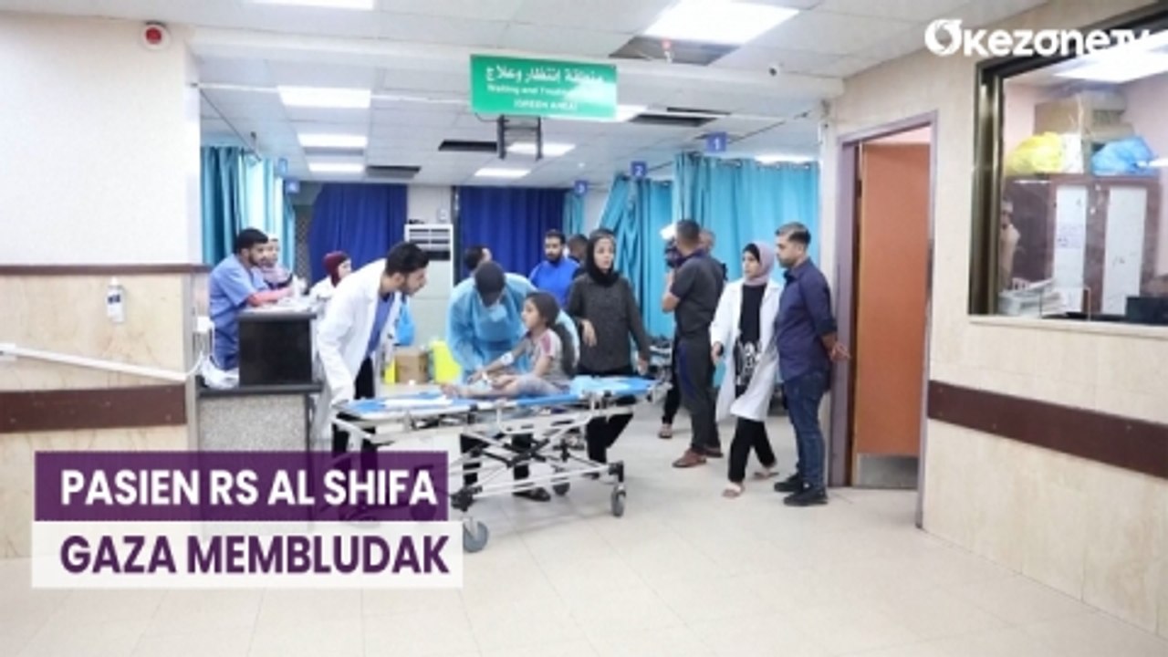 RS Al Shifa, Gaza Penuh Sesak Pasca Penyerangan Kamp Pengungsi oleh ...