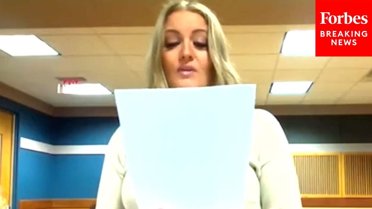 Former Trump Attorney Jenna Ellis Reads A Statement After Pleading ...