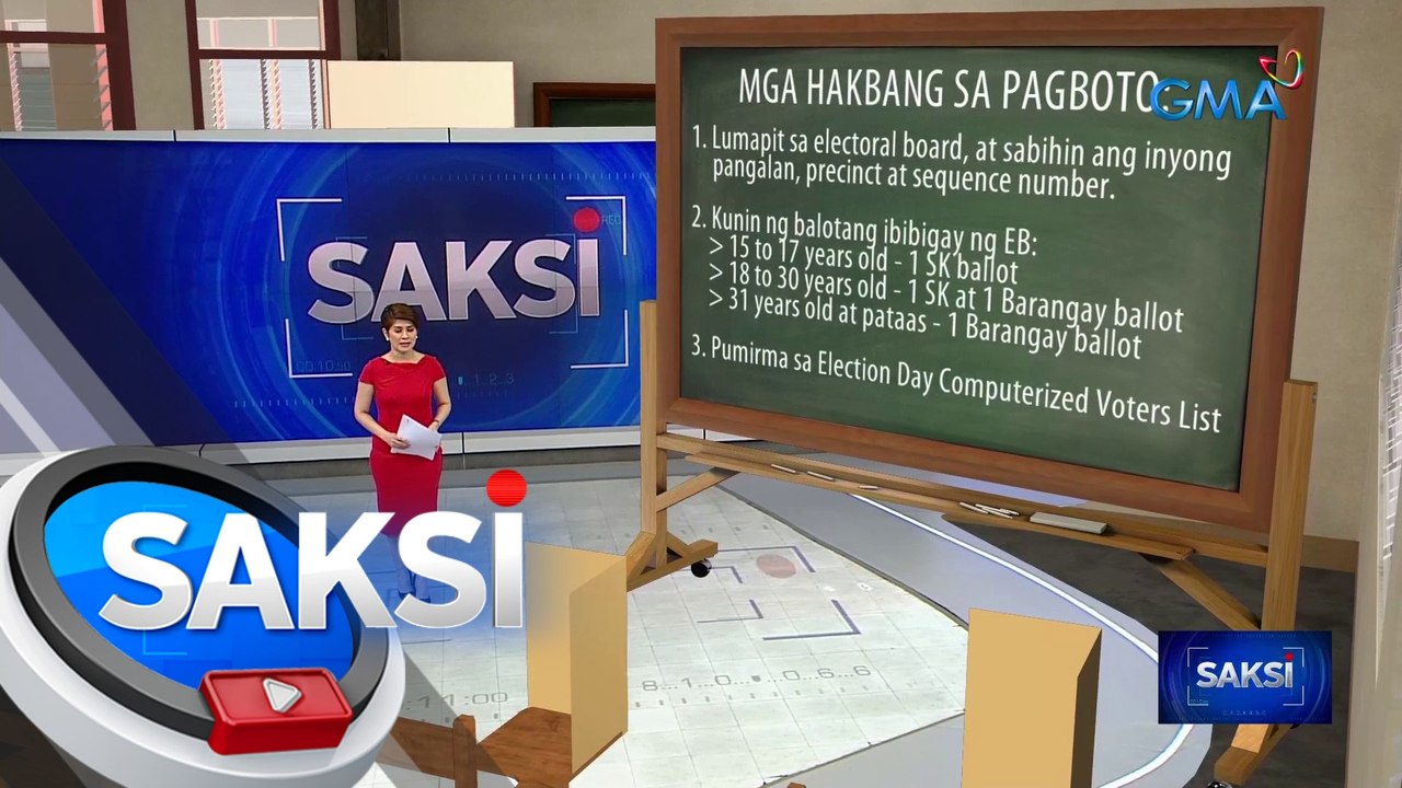 Karamihan ng lugar sa bansa, manual ang botohan | Saksi - video Dailymotion