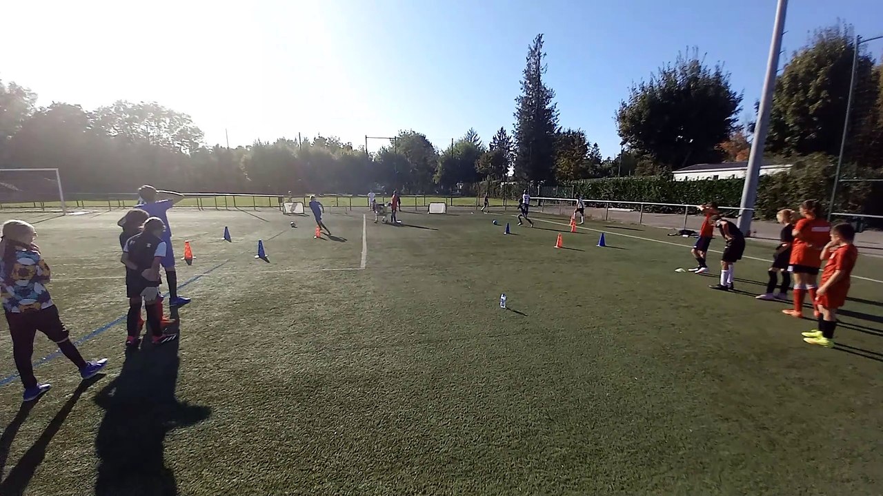 Entraînement U13 - Vidéo Dailymotion