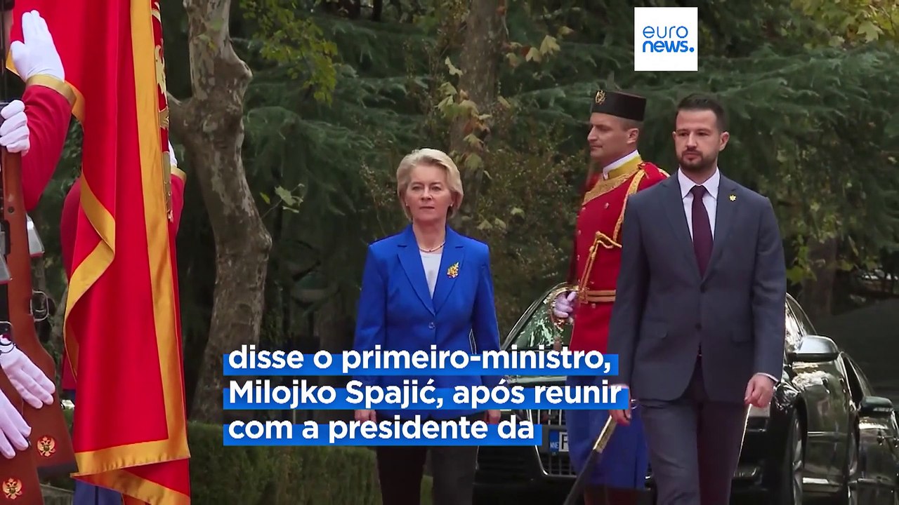 Montenegro lidera corrida para a adesão à UE, diz PM Milojko Spajić ...