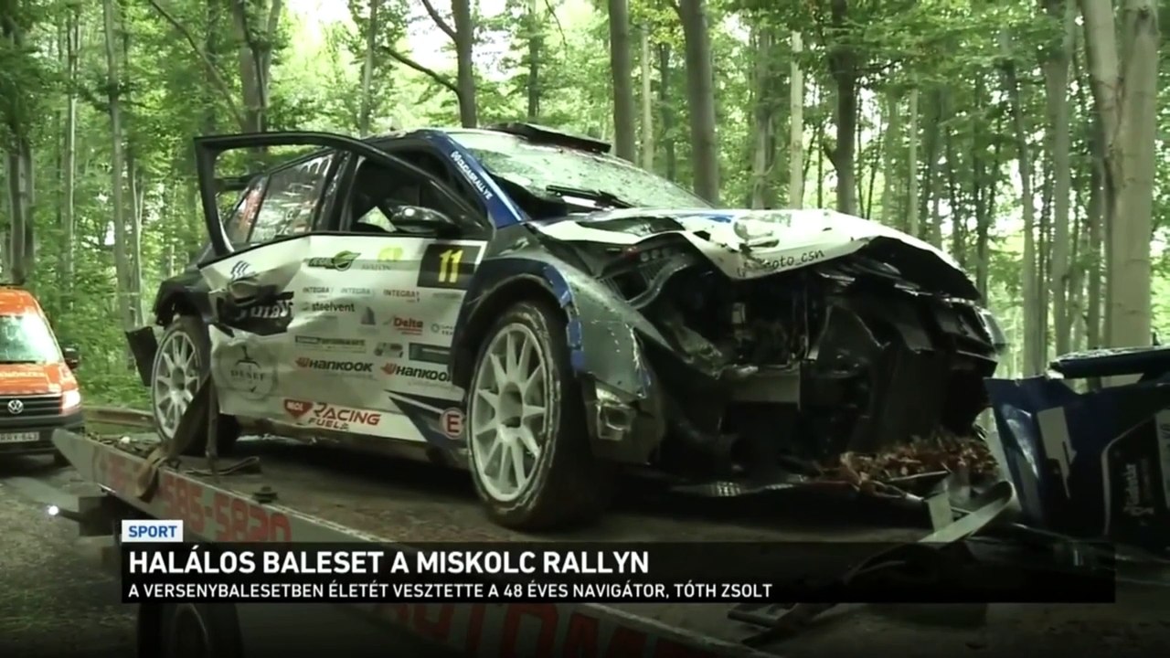 Zsolt Tóth's Fatal Crash @ Miskolc Rallye 2020 (Aftermath) - video ...