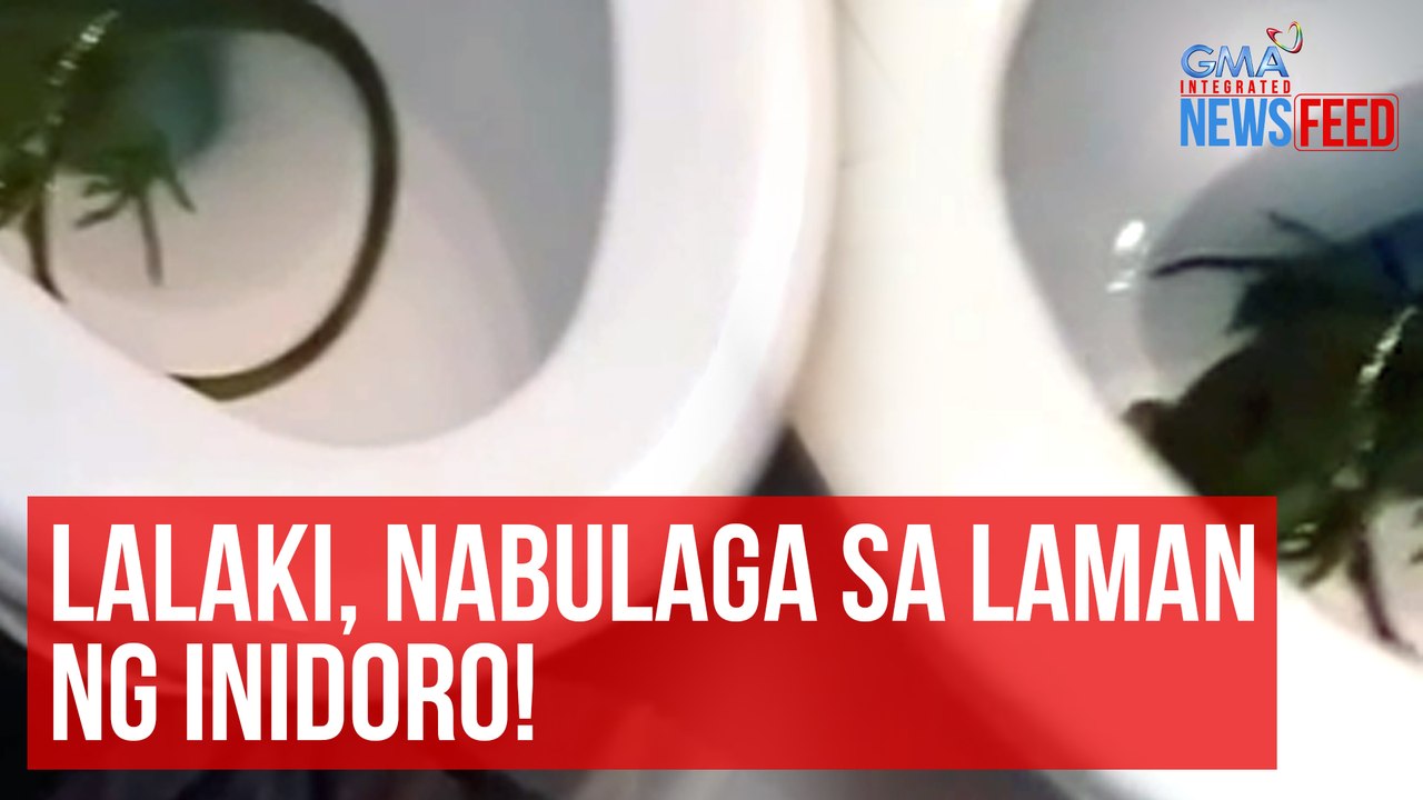 Lalaki, nabulaga sa laman ng inidoro! | GMA Integrated Newsfeed - video ...