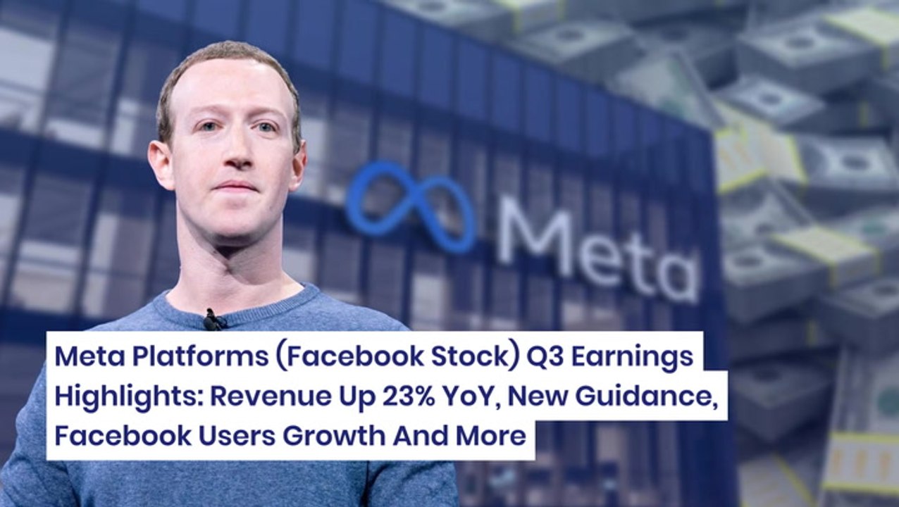Meta Platforms Q3 Earnings Highlights: Revenue Up 23% YoY, New Guidance ...