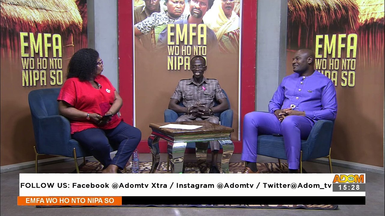 Emfa Wo Ho Nto Nipa So Chatroom on Adom TV (25-10-23) - video Dailymotion