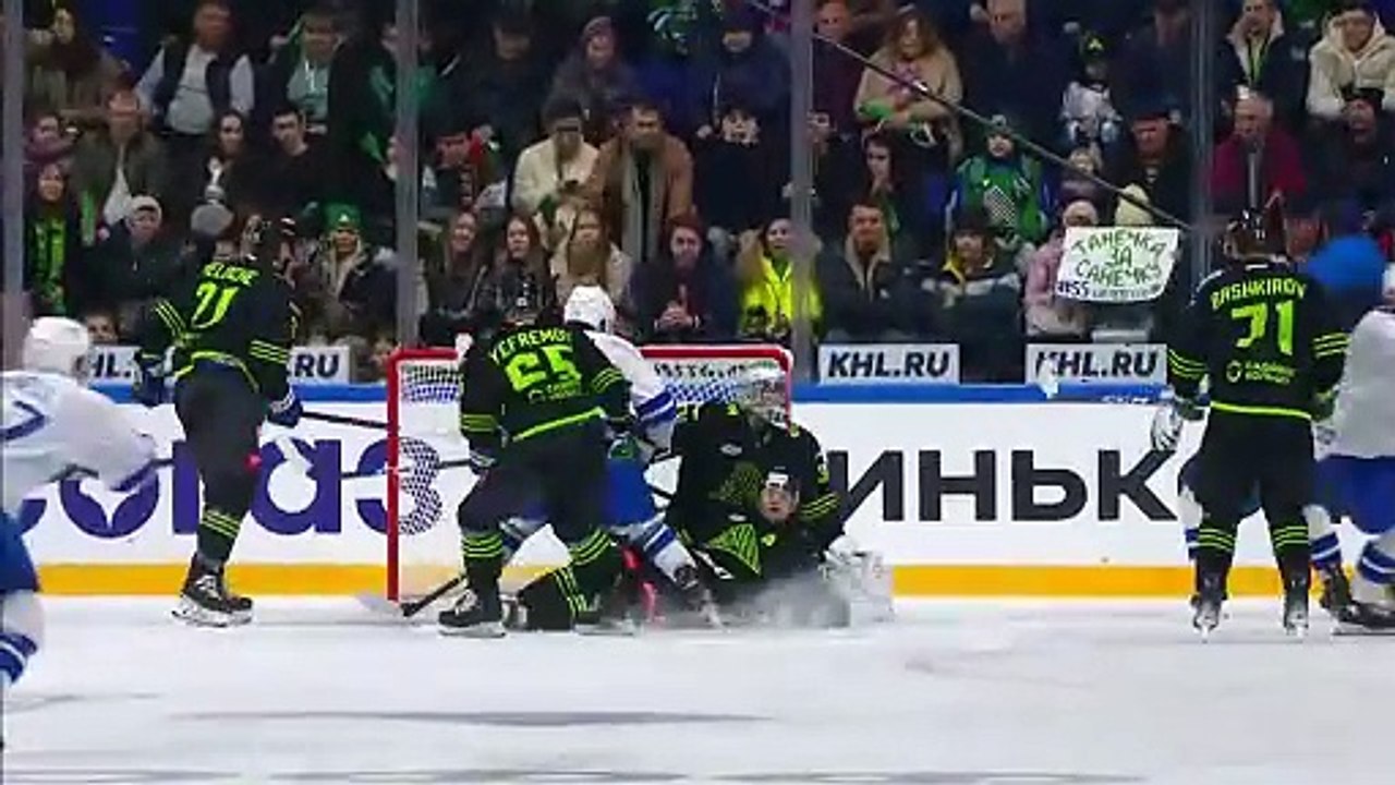 KHL - Salavat Yulaev Ufa - Dynamo Moscow - 28.10.2023 - Period 3 - Video Dailymotion