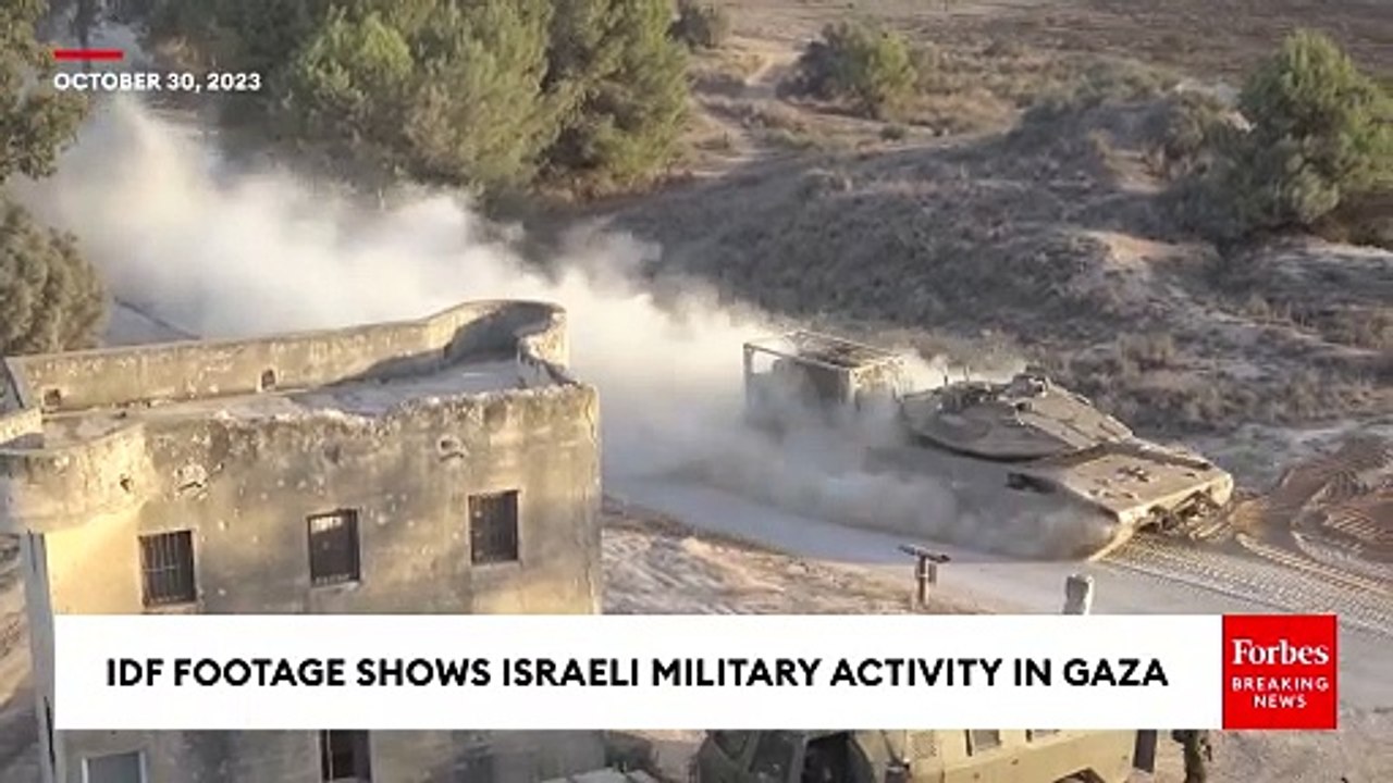IDF Footage Shows Israeli Military Action In Gaza Strip - video Dailymotion