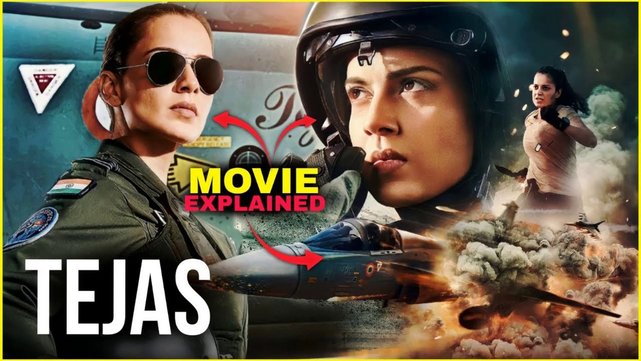 Tejas Movie ( 2023 ) Explained In Hindi || Tejas Movie Ending Explained ...